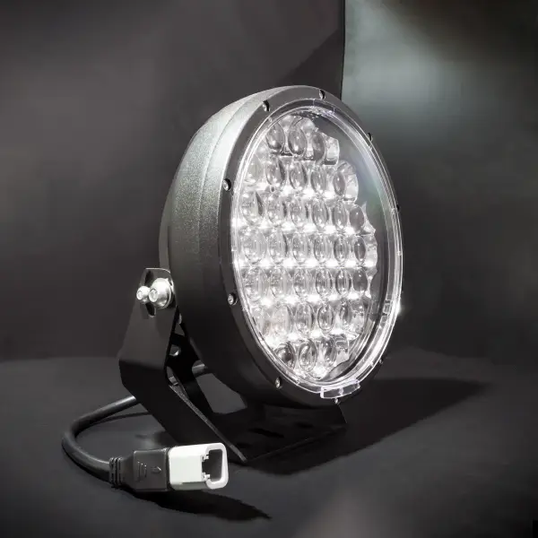 BLACK DIAMOND 9 " 370 Watt LED Driving Lights | 1LUX@1200Mtrs | Hybrid ...